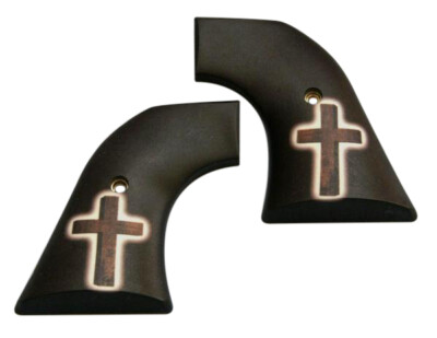 Hand of God Cross Custom Ruger Revolver Grips Vaquero Blackhawk ...
