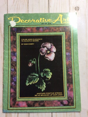 Decorative Arts Digest Color Adds Elegance to Scratch Board by Bob ...