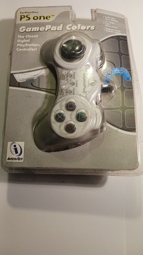 PlayStation GAMEPAD COLOR WIRED CONTROLLER Color White By InterAct ...