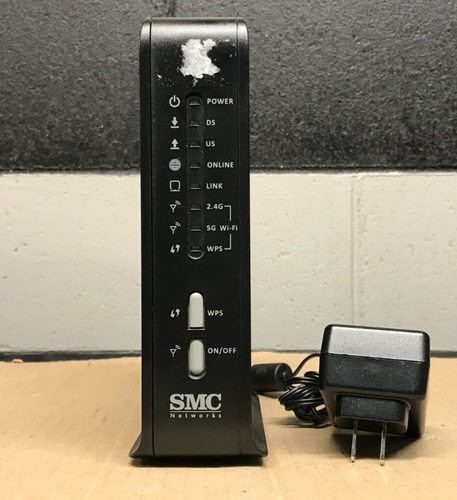 SMC Networks D3G1604W-033-NA Wireless Gateway Modem with Power Adapter ...