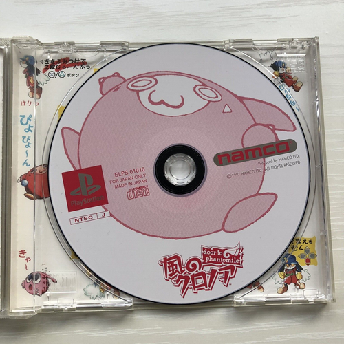 Klonoa Door to Phantomile PS1 with Obi Manual PlayStation 1 Japanese | eBay