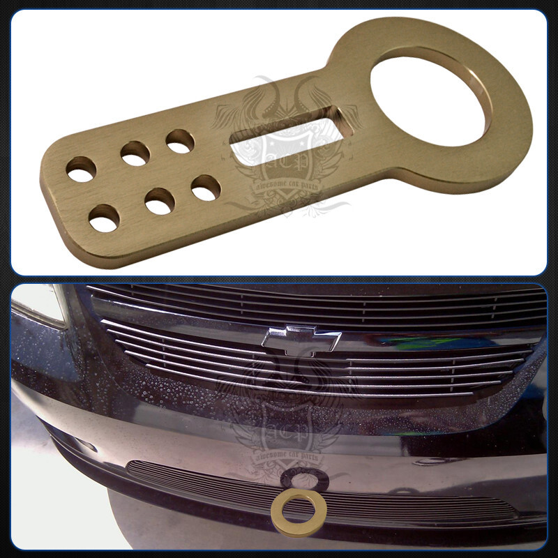 Universal 4000Lb Pulling Tow Towing Weight Hook Hitch Front Bumper 10mm ...