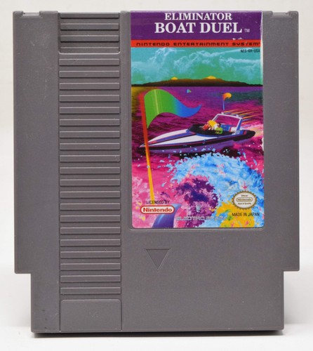 Nintendo NES Eliminator Boat Duel Video Game Cartridge | eBay
