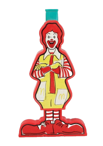 VTG 1996 McDonald's Ronald McDonald Whistle Toy Flute Kazoo 6.5 ...