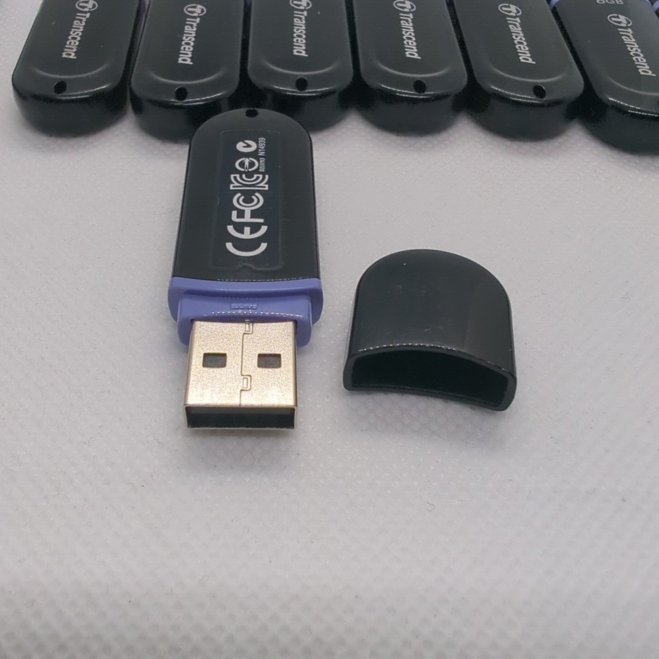 Transcend Pack of 13 JetFlash 300 8GB USB2.0 UDisk Flash Pen Drive ...