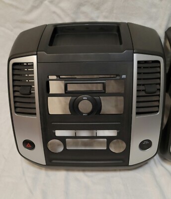 09-12 Nissan Xterra Frontier OEM AC Climate Control Radio Bezel 2009 ...