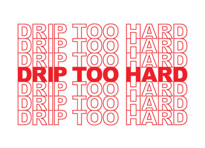 DRIP TOO HARD shirt Classic THANK YOU Shopping Bag Trendy Grocery t ...