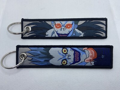 Death Note Anime Manga Ryuk Jet Tag Keychain | eBay