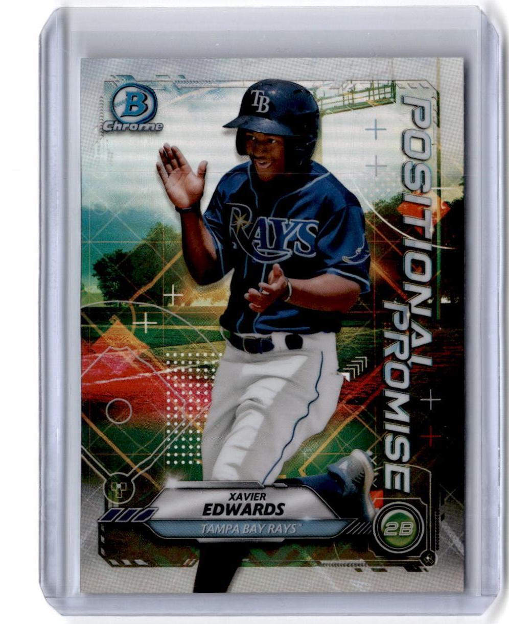 2021 Bowman #POS-XE Xavier Edwards Positional Promise | eBay