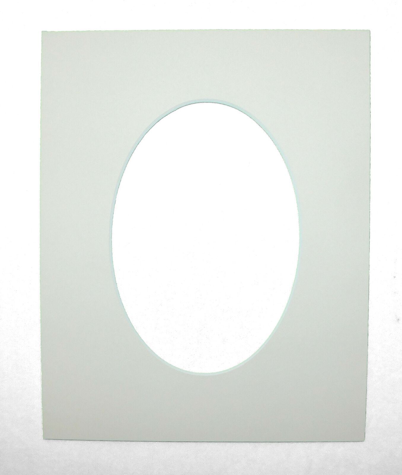 8x10 Oval Cream Picture Framing Mat for 5x7 Photos Painting Art Craft ...