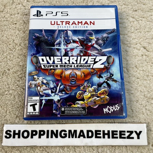 OVERRIDE 2 SUPER MECH LEAGUE ULTRAMAN DELUXE EDITION Sony PS5 PREOWNED ...