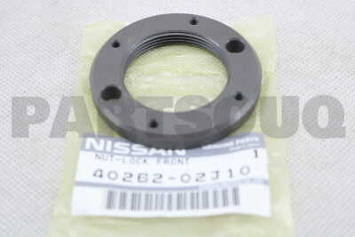 4026202J10 Genuine Nissan NUT-LOCK,FRONT WHEEL BEARING 40262-02J10 | eBay