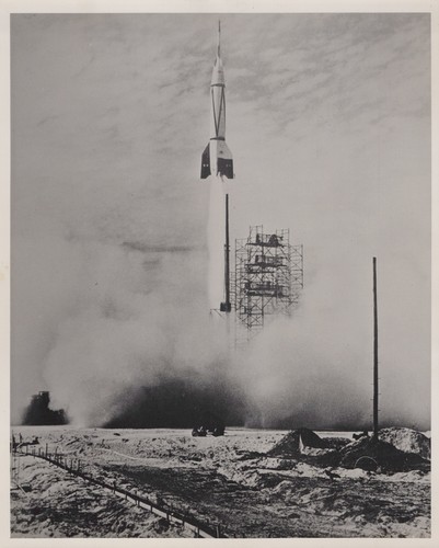 RARE USAF 1950 Bumper 8 First Rocket Ever Launched At Canaveral ...