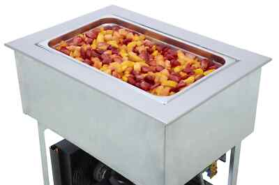 Wells RCP-300 Built-In Three - 12" x 20" Bay Refrigerated Cold Food ...