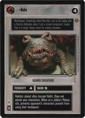 Bubo (Jabba's Palace) | Decipher Star Wars CCG | NM/LP | eBay