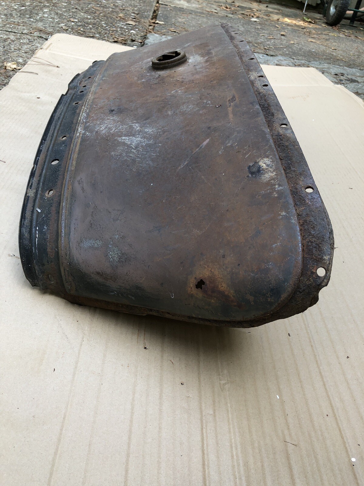 1930 1931 Model A Ford Gas Tank Top Cover 30 31 Hot Rat Street Rod ...