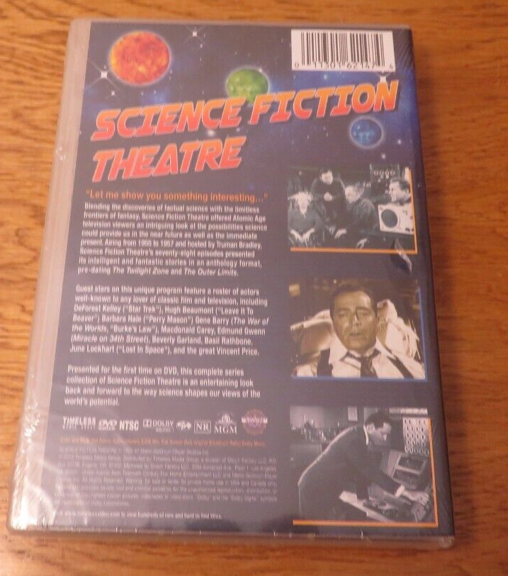 Science Fiction Theatre: The Complete Series (DVD, 2015, 9-Disc Set ...