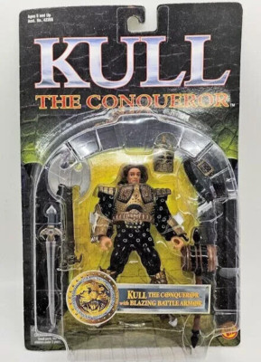 Vintage 1997 Kull the Conqueror Action Figure w/ Blazing Battle Armour ...