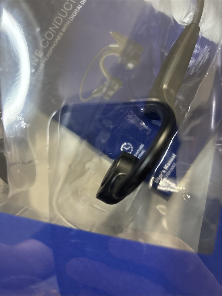 Reebok Bone Conduction Wireless Headphones Digital Display Bluetooth ...