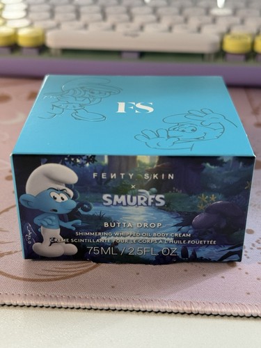 Fenty Skin X Smurfs Butta Drop Whipped Body Oil Cream 75 ML/2.5 Oz ...