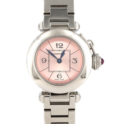 Authentic Cartier Miss Pasha W3140008 SS Quartz #260-005-955-8125 | eBay