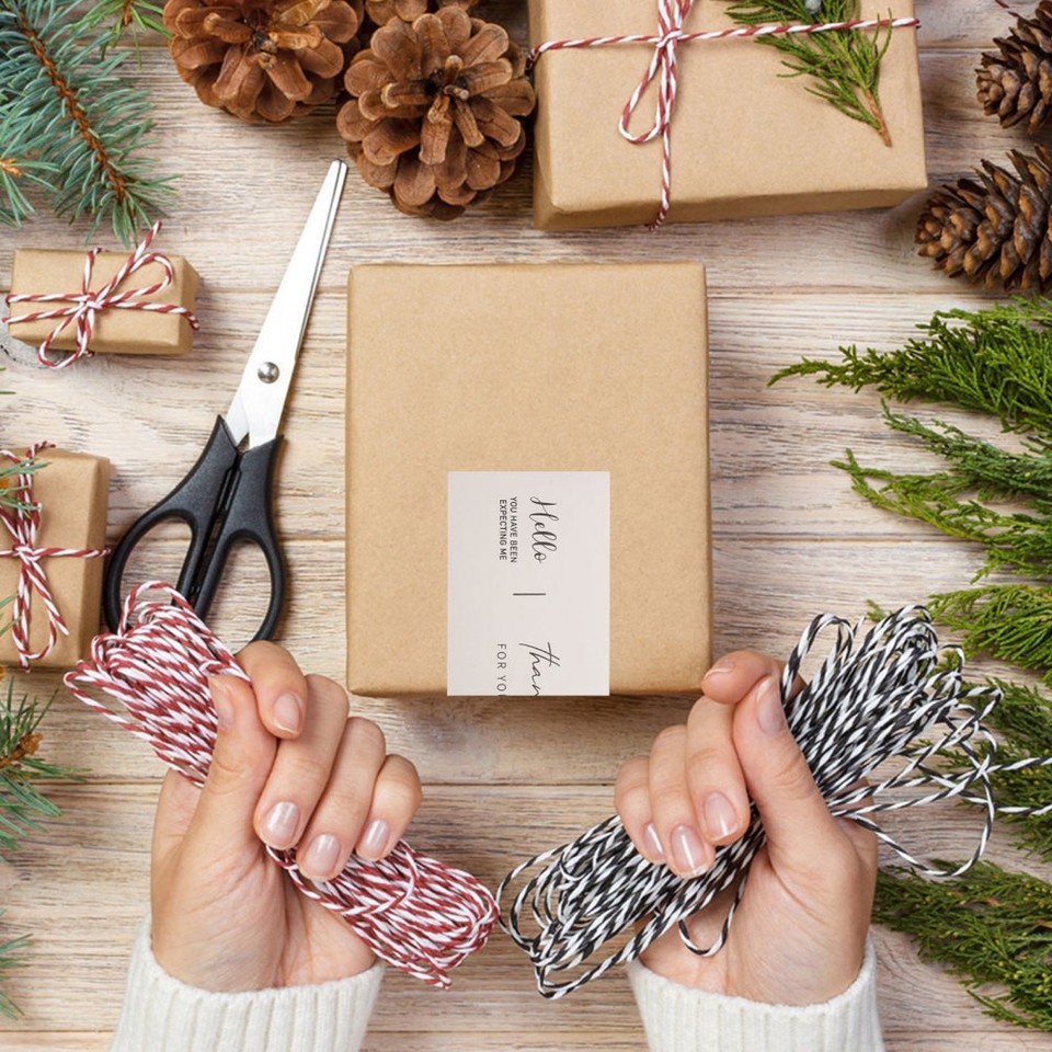 50 Pcs Sticker Paper Handmade Food Baking Label Stickers Sealing | eBay ...