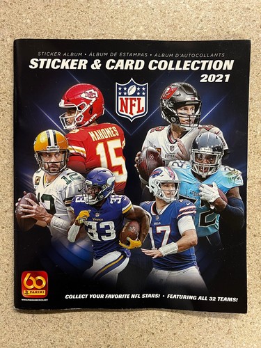 2021 Panini NFL Football Sticker & Card Collection Collector's Album ...