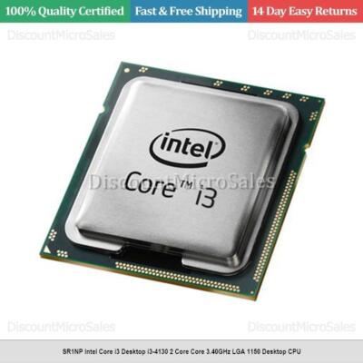 SR1NP Intel Core i3 Desktop i3-4130 2 Core Core 3.40GHz LGA 1150 ...