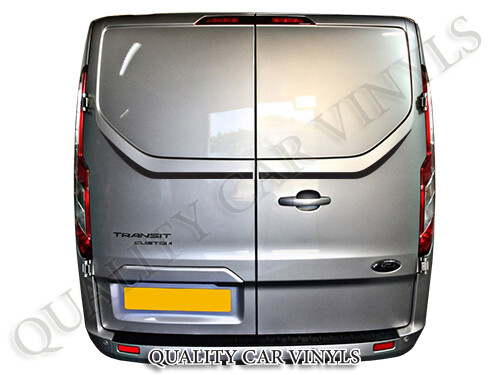 Ford transit custom camper racing stripes full kit vinyl decal graphic ...