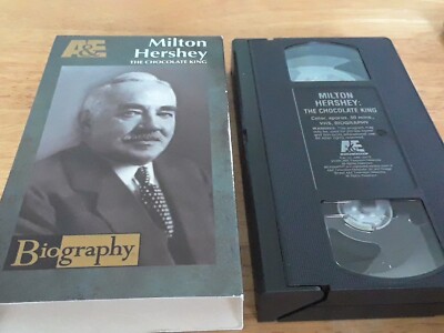 Biography: Milton Hershey - The Chocolate King (VHS, 1996) bb10 ...