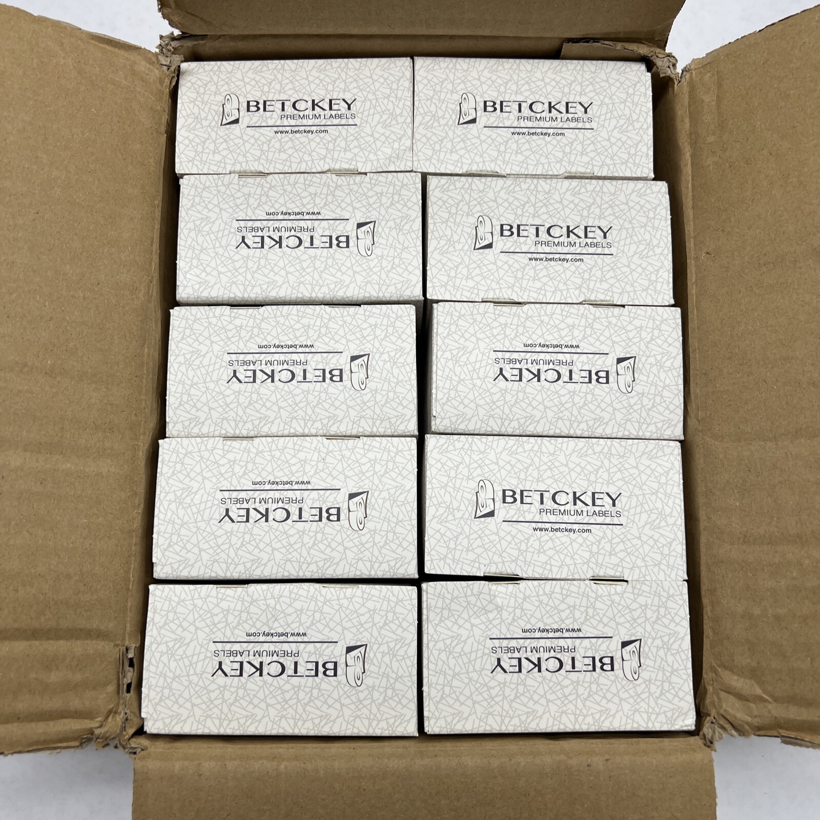 Betckey Premium Labels DK-2214 Continuous Length 1/2" *10 PACK* for ...