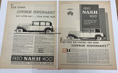 NASH automobile Magazine Print Ads (4) | eBay
