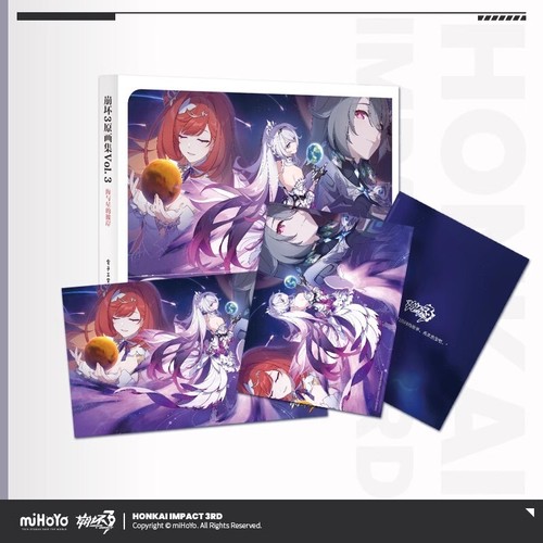 Official miHoYo Honkai Impact 3rd Illustration Album Vol.3 Art Books ...