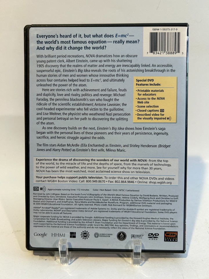 Einstein's Big Idea (DVD, 2005) | eBay