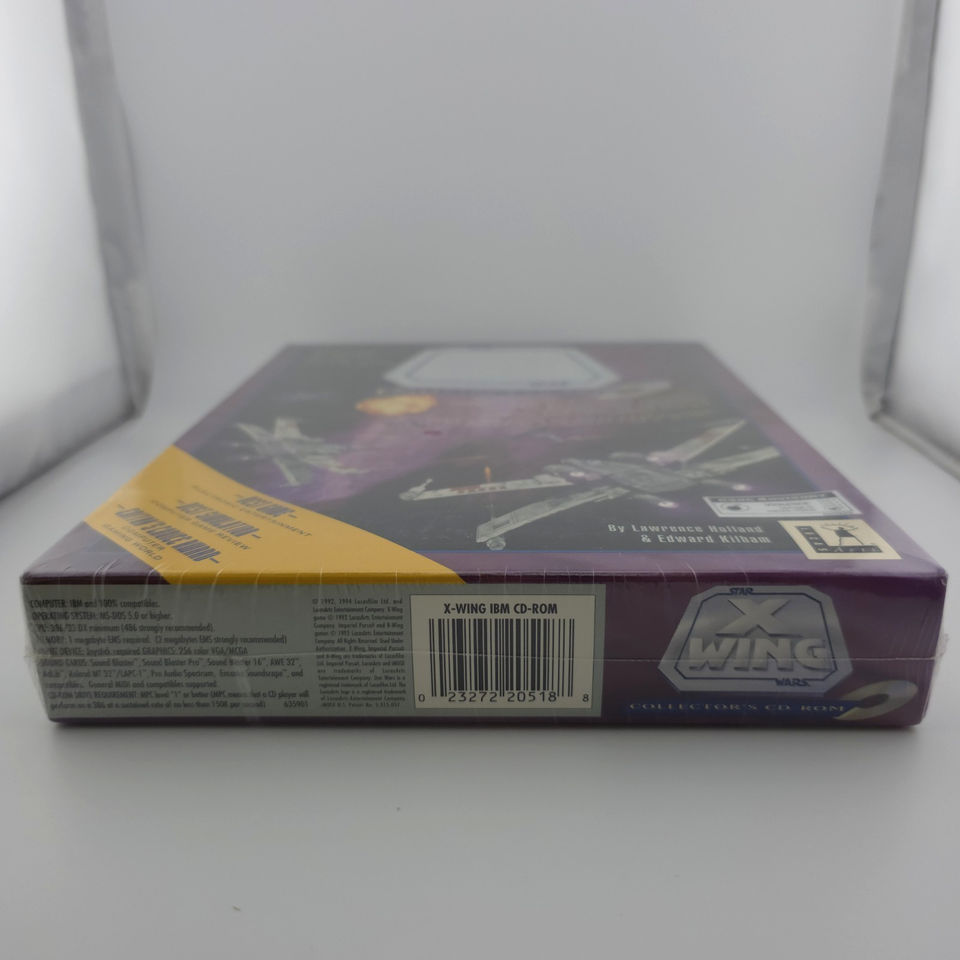 Star Wars: X-Wing - Collector's CD-ROM, 1994, Big Box, New & Sealed 23272205188| eBay