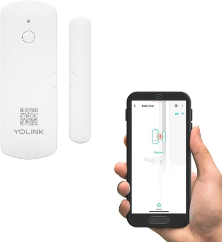 YoLink Wireless Door/window Sensor/contact 1/4 Mile Range Alexa YS7704 ...