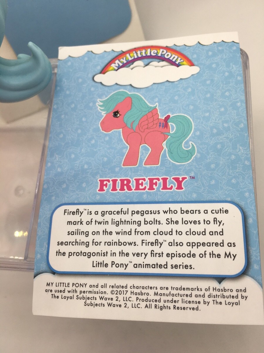 Mlp Firefly Cutie Mark My Little Pony Minty The Loyal Subjects Firefly