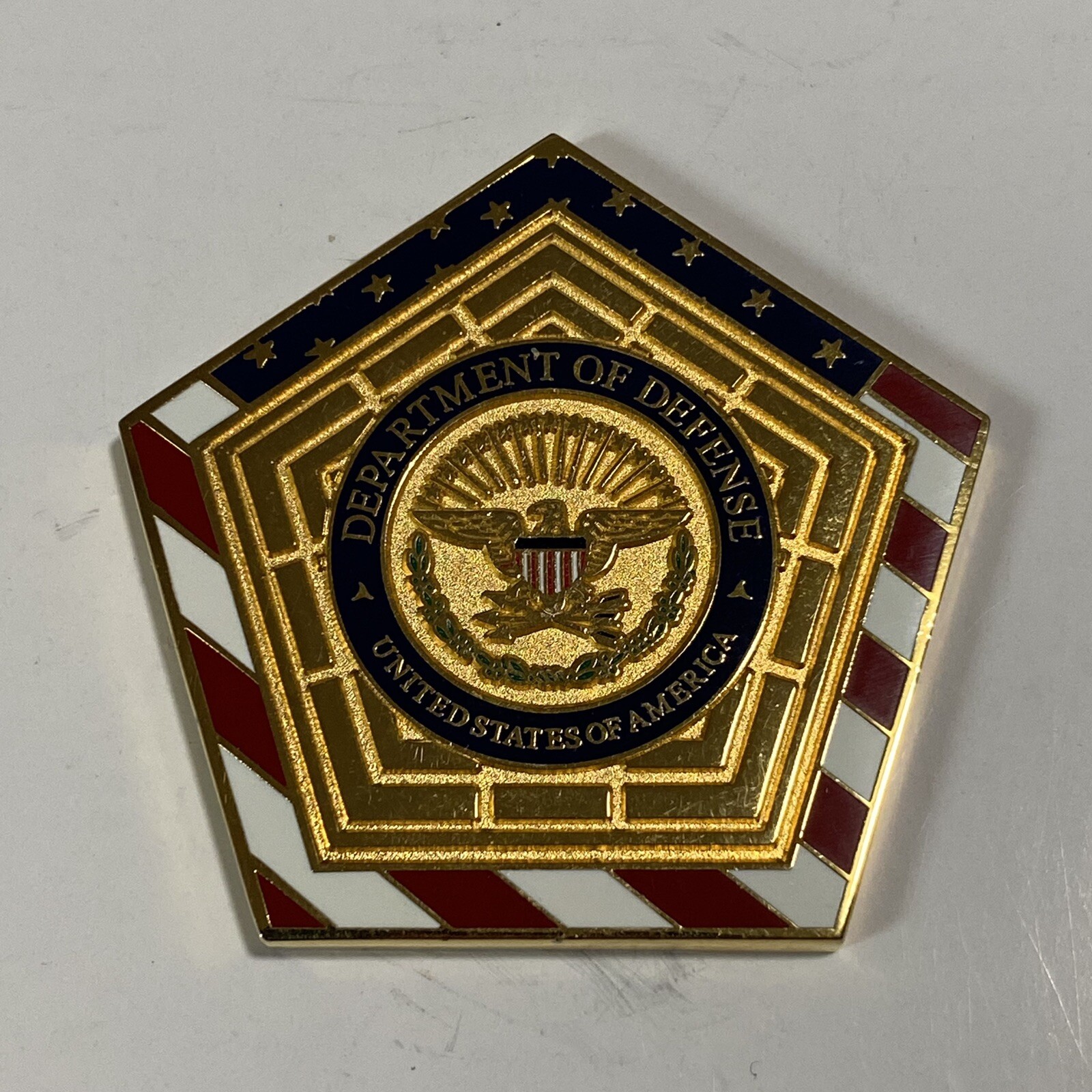 Department Of Defense United States Of America Pentagon Challenge Coin ...