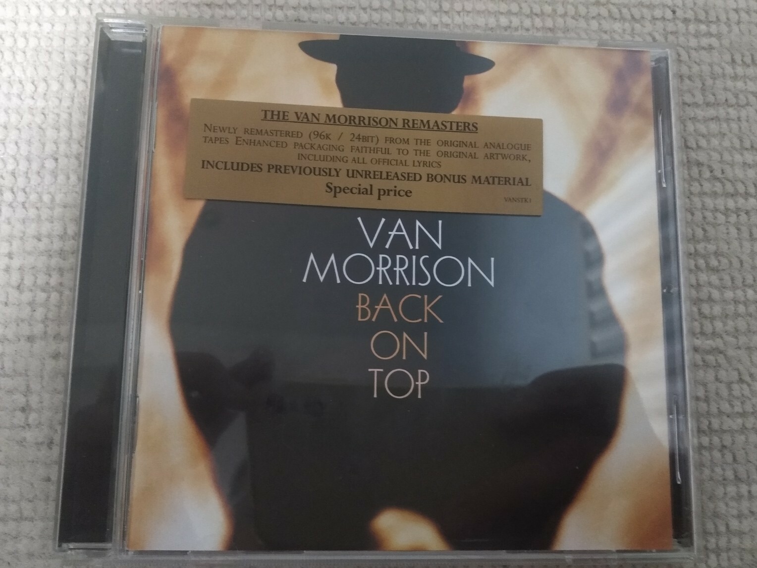 Van Morrison : Back On Top CD (2008) Remastered with Extra Tracks ...