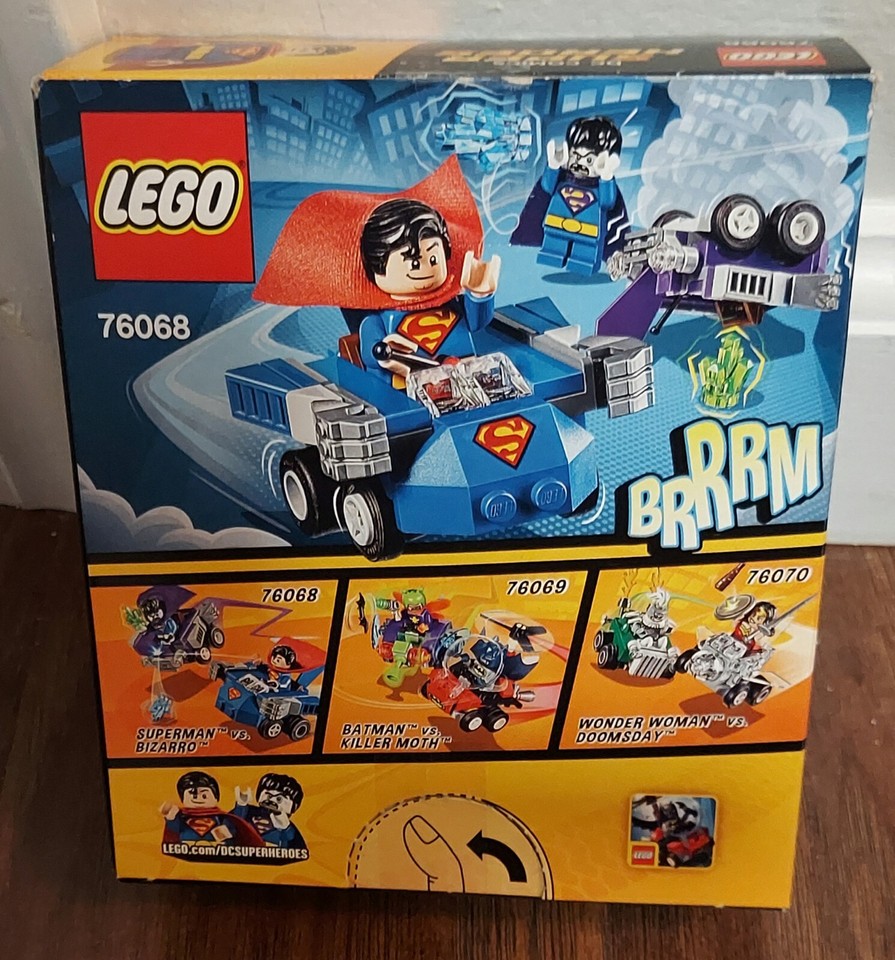LEGO DC Super Heroes Mighty Micros Superman Vs Bizarro 76068 *READ ...