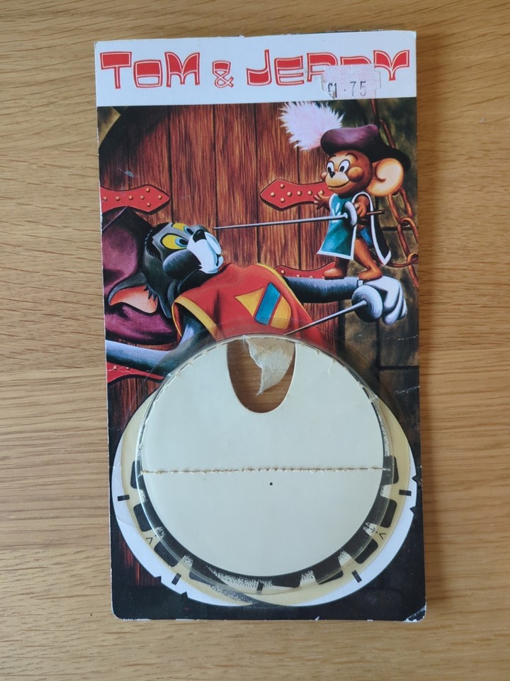 Tom and Jerry Cartoon Vintage Viewmaster Slides Reels BD511 in Original ...