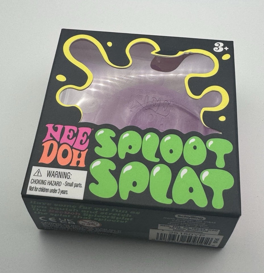 Pink 🩷 NeeDoh SPLOOT SPLAT, NeeDoh Splatter Fidget, Nee-doh SplootSplat ...