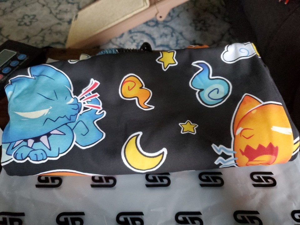 NEW - 100% AUTHENTIC GamerSupps GG SINDER PYRO Pajama Pants - BLACK ...