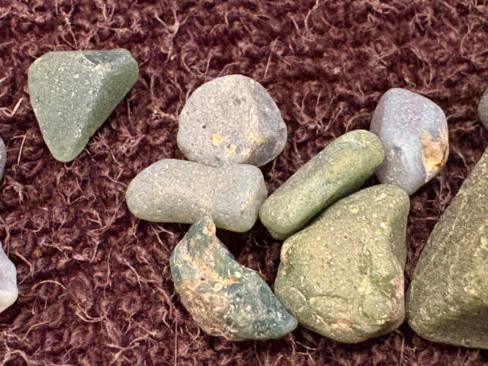 Michigan Leland Blue Stone Slag LOTBeach Tumble,Iron Smelting Byproduct ...