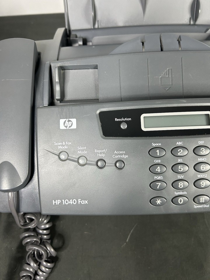 HP 1040 Inkjet Fax Machine With Built-In Telephone Scan & Print SDGOB ...
