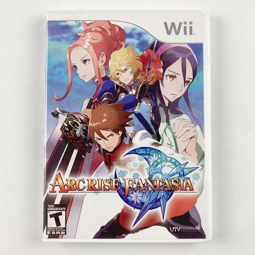 Arc Rise Fantasia Nintendo Wii (Case & Disc Only) | eBay