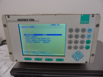 Burster Digiforce 9306 Display Panel | eBay