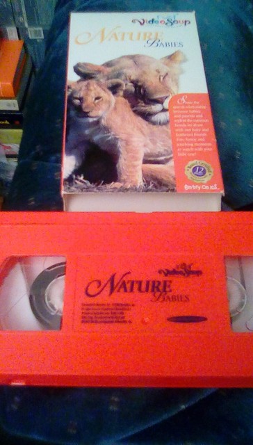 Nature Babies - Video Soup RARE Orange Tape 2000 VHS Penguins Otters ...