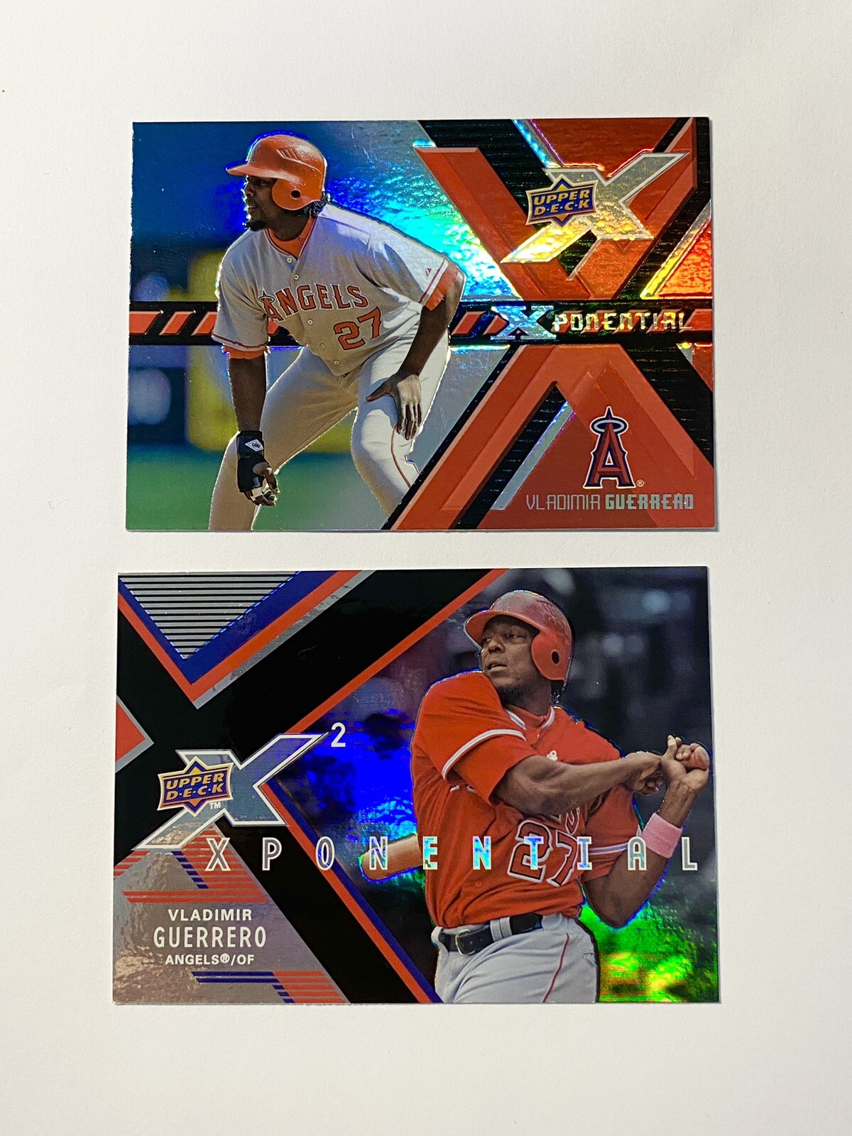 2008 Upper Deck X Xponential2 #X2-VG Vladimir Guerrero Cards X-VG HOF ...