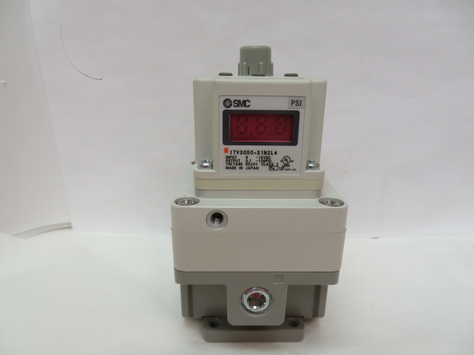 SMC E/P REGULATOR ITV3050-31N2L4 ITV305031N2L4 | eBay